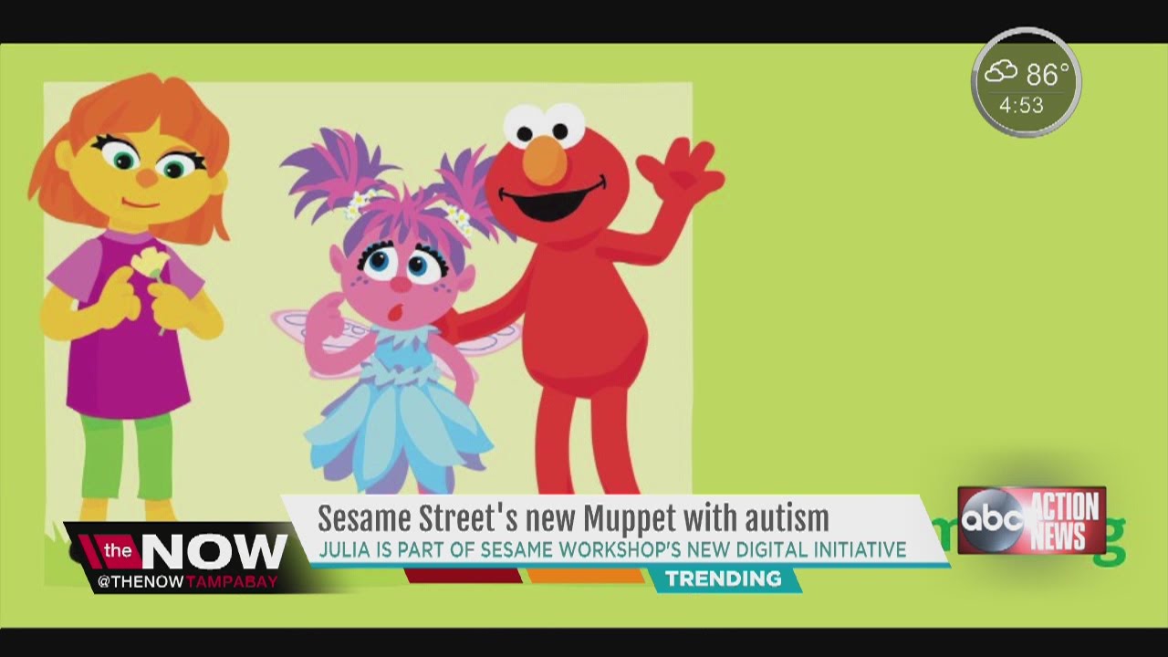 Sesame-Streets-new-muppet-with-autism - WRTS Clearwater